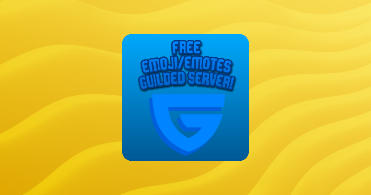 Free Emoji/Emotes Server - Guilded