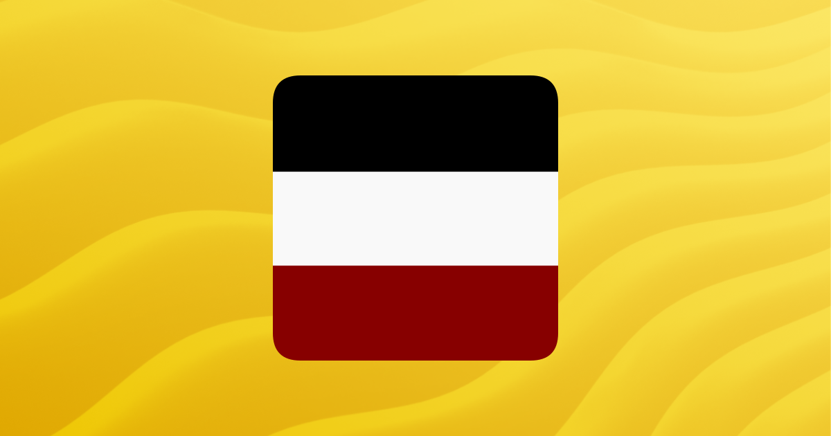 The German empire - Guilded