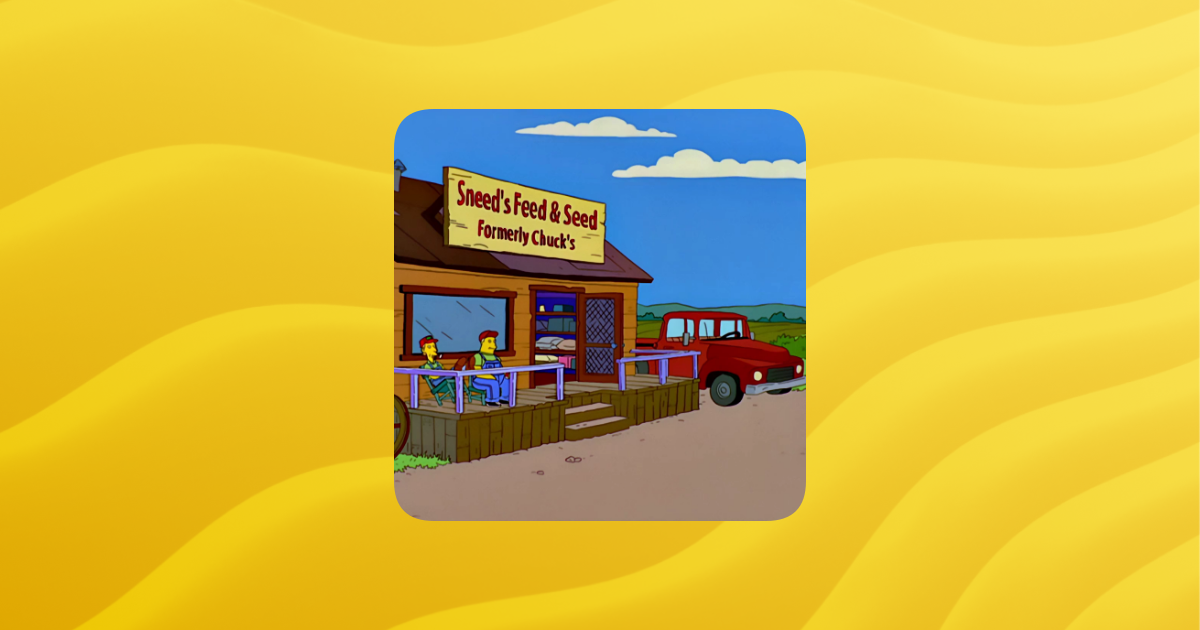 Overview - Sneed's Seed & Feed - Guilded