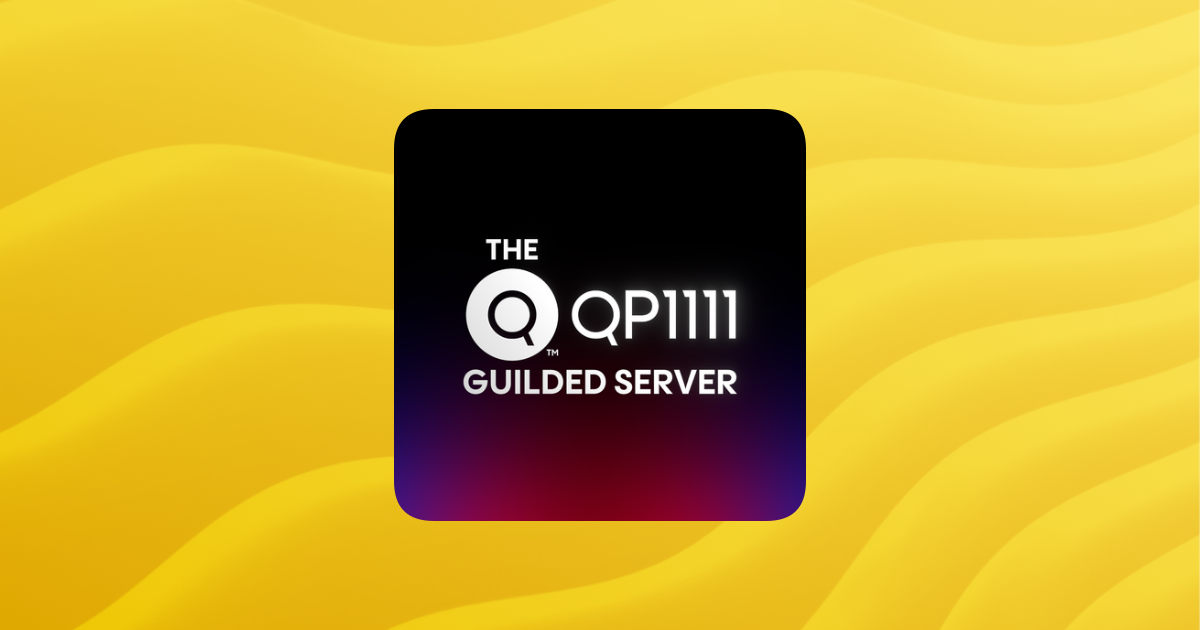 The QP1111 Guilded Server - Guilded