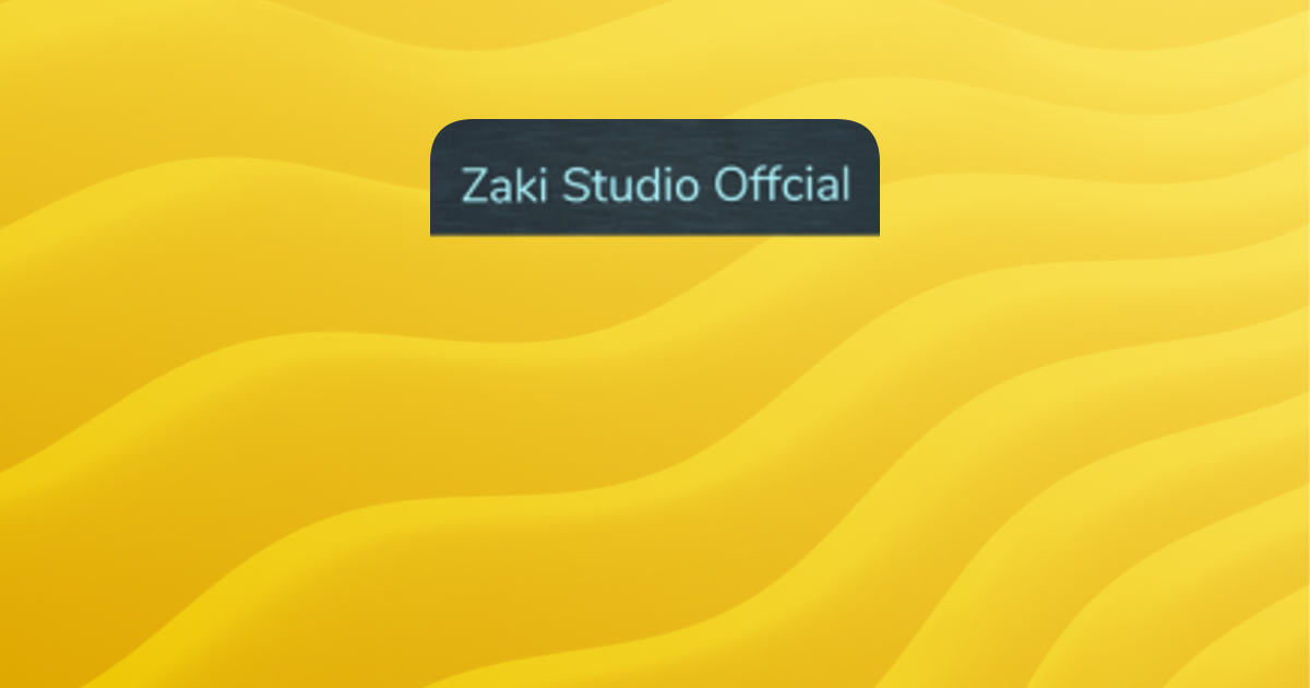 Overview - Zaki Studio - Guilded