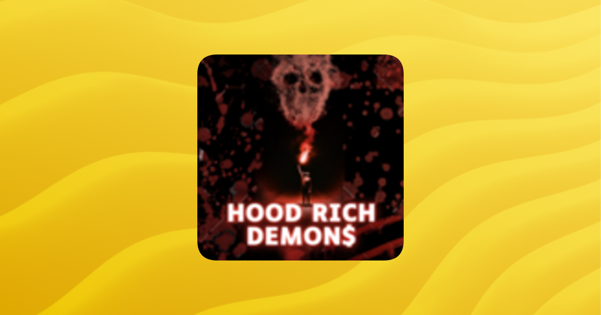 Hood Rich Demon$ - Guilded