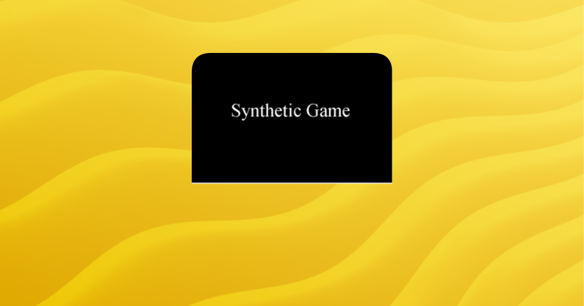 Synthetic Game - Guilded