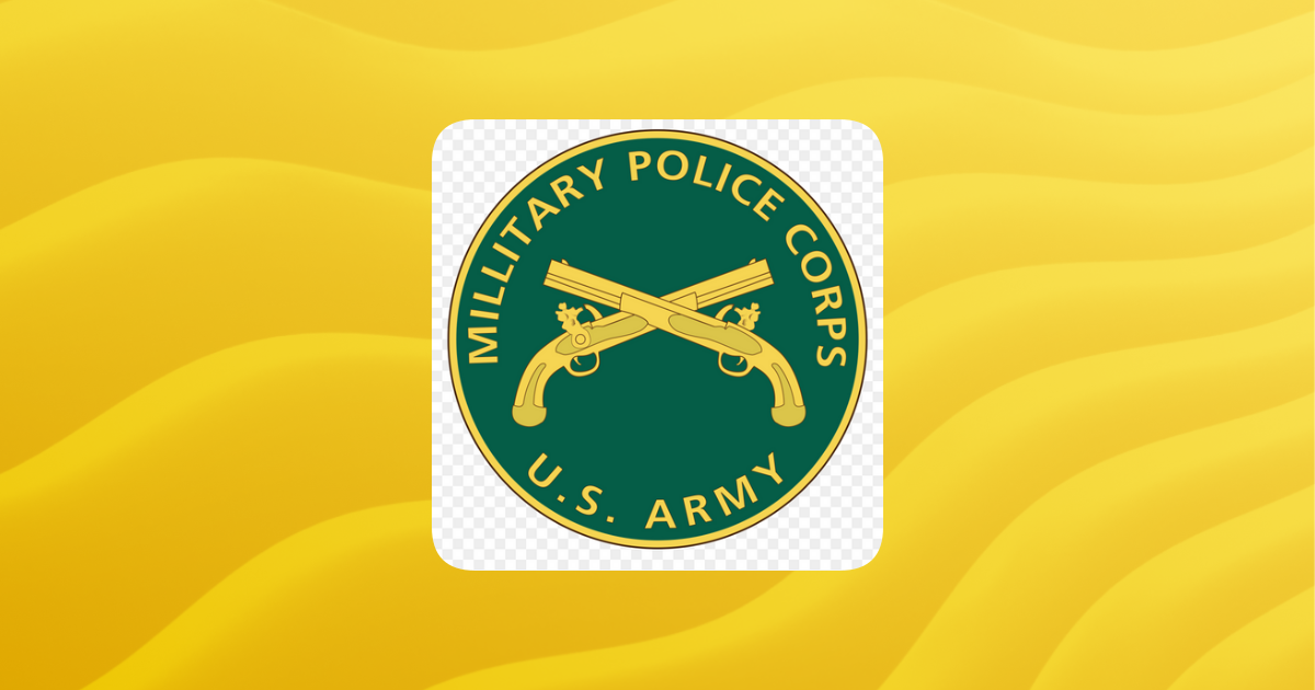 Military Police Division-MP- - Guilded
