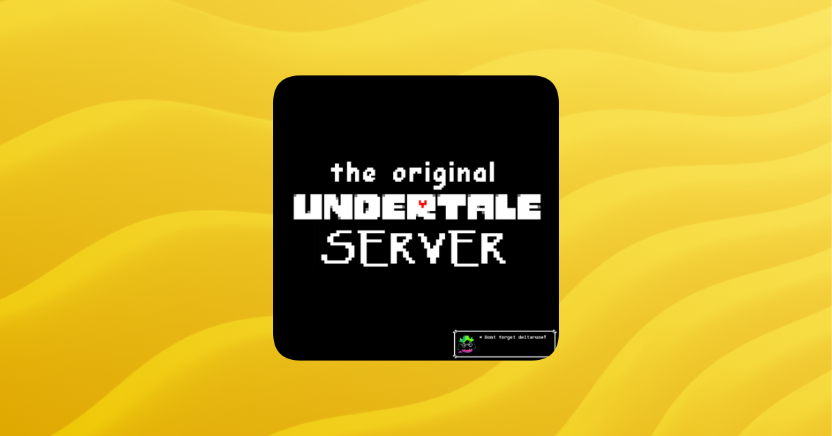 Undertale Server - Guilded