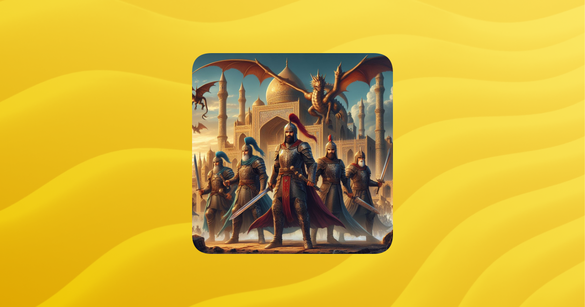 Persian Warriors - Guilded