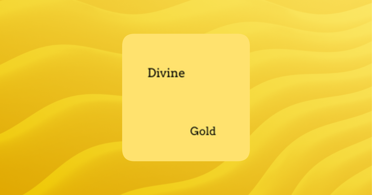 Divine Gold - Guilded